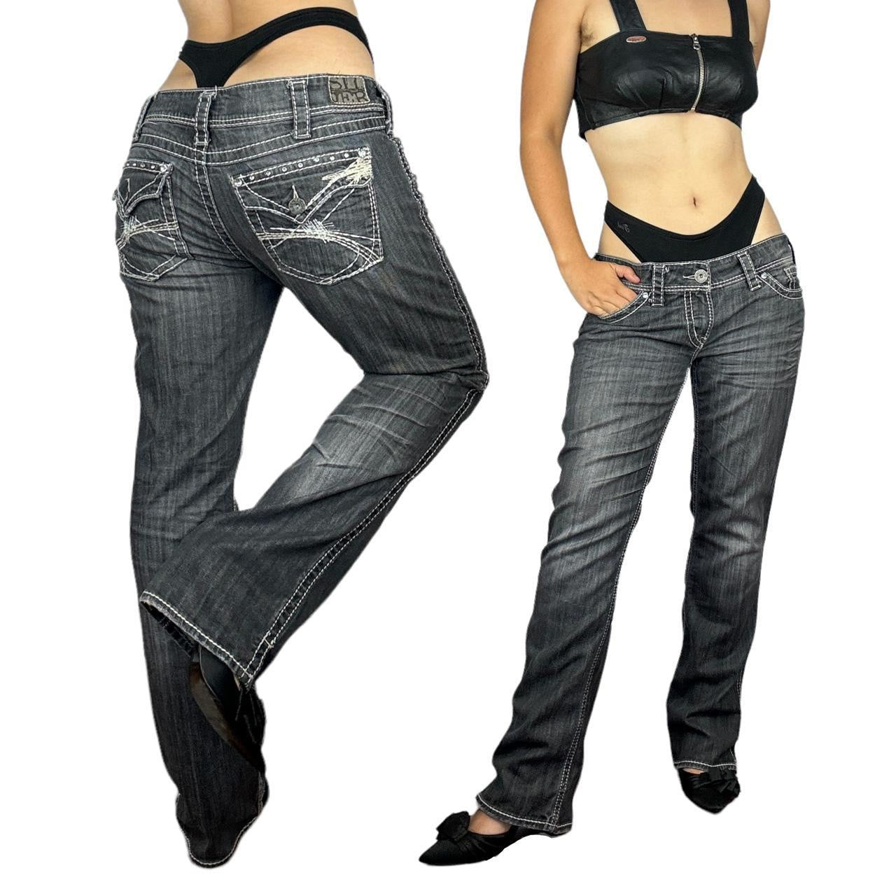 2000s Low Rise Boyfriend Jeans (L) – Holy Thrift