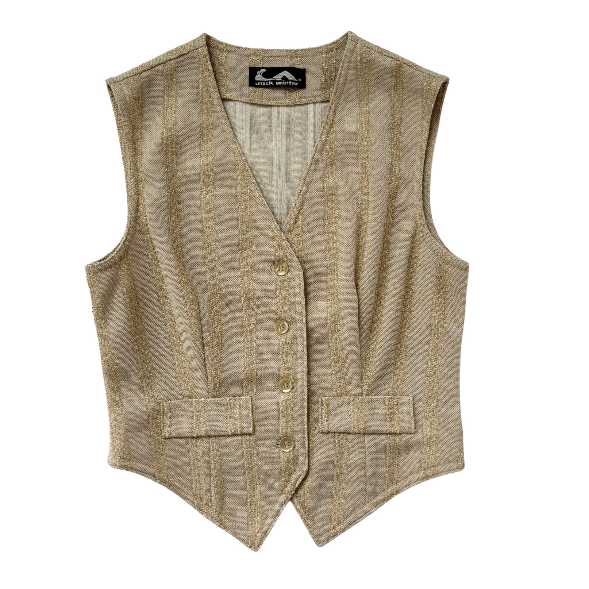 70s Glitter Vest (S) – Holy Thrift