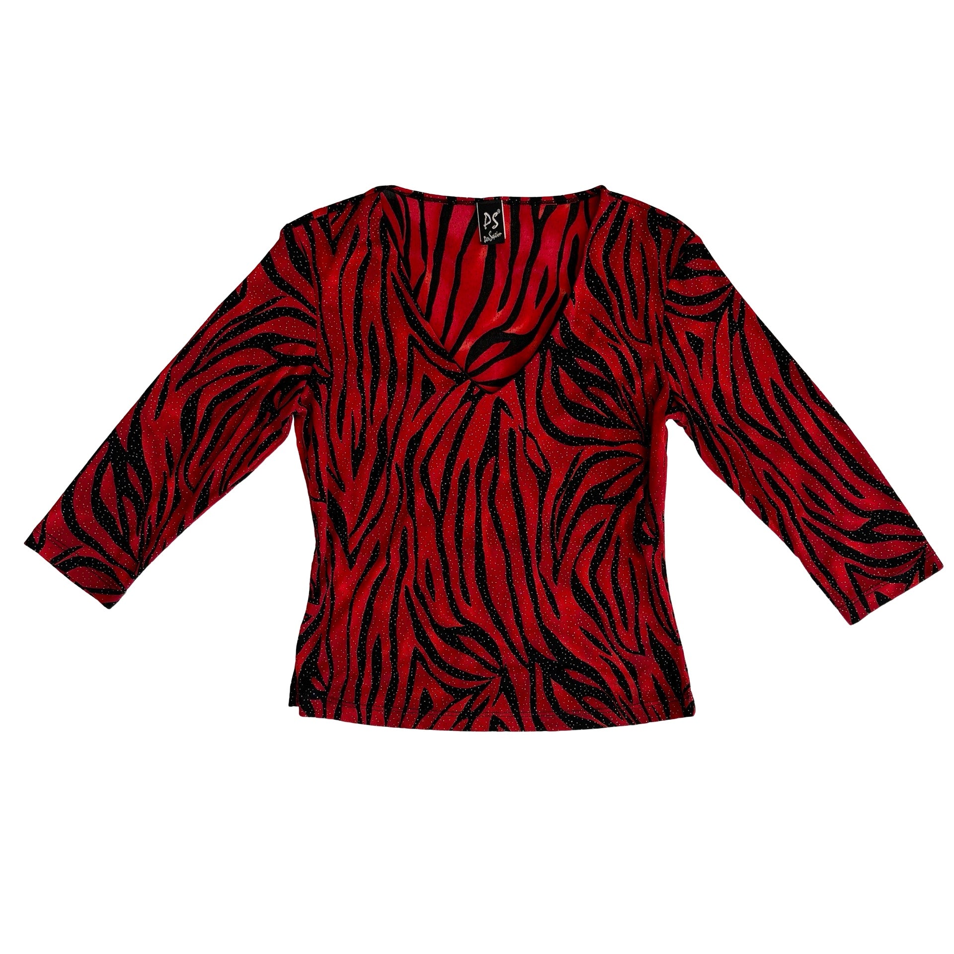 90s Slinky Tiger Top (M) – Holy Thrift