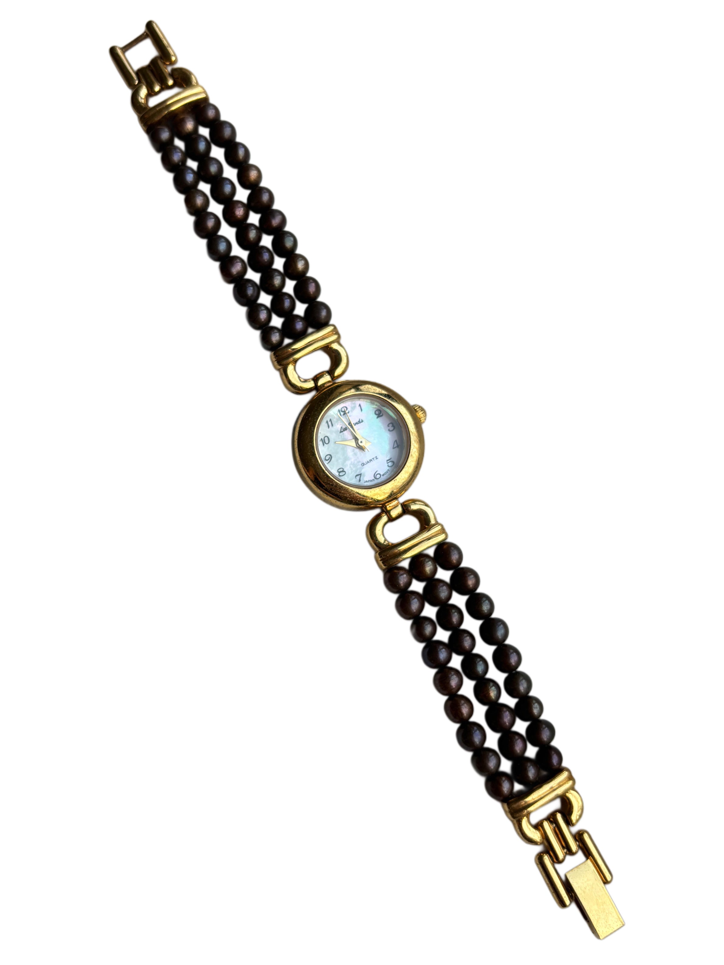vintage genuine pearl watch – Holy Thrift