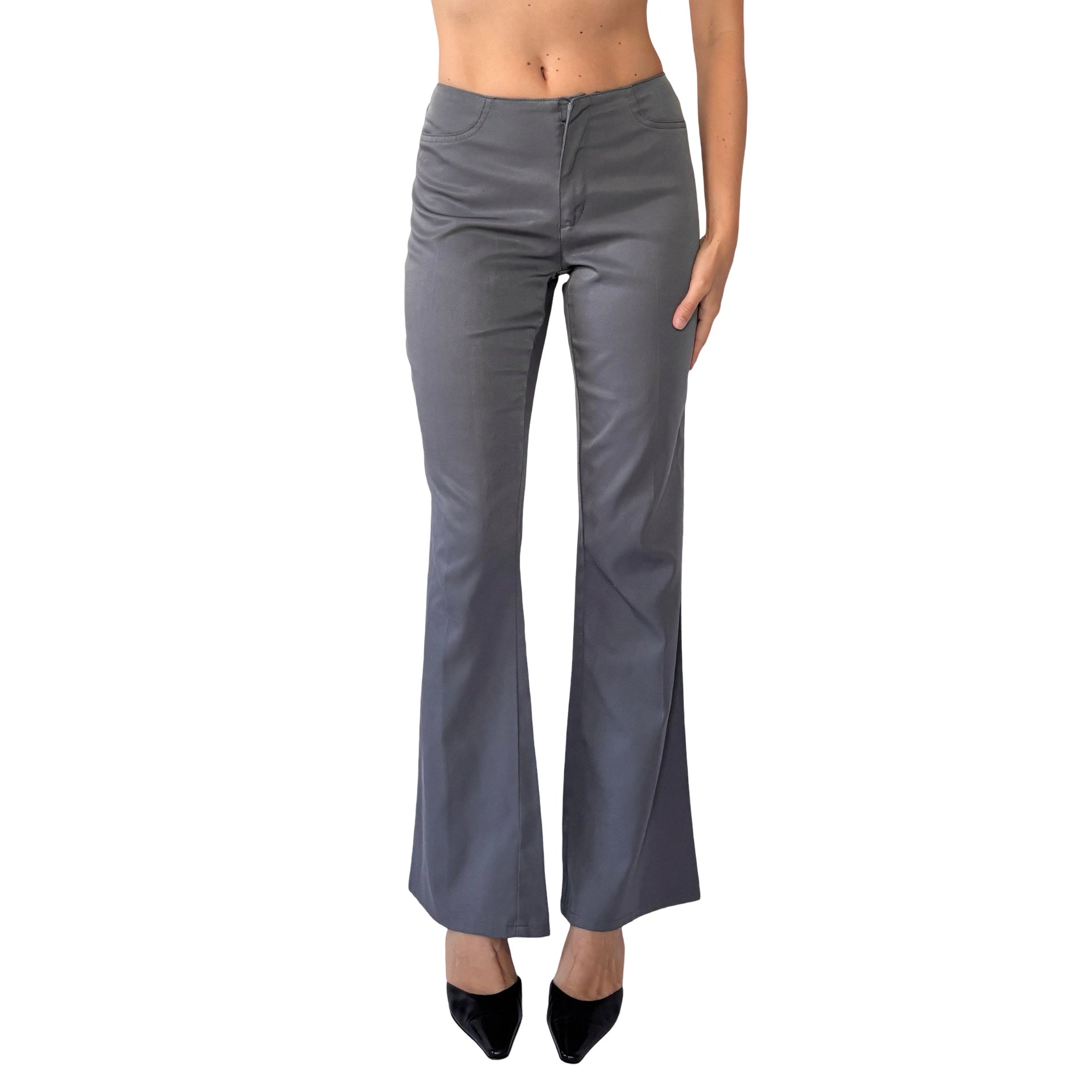 90s Gray Flares (S) – Holy Thrift