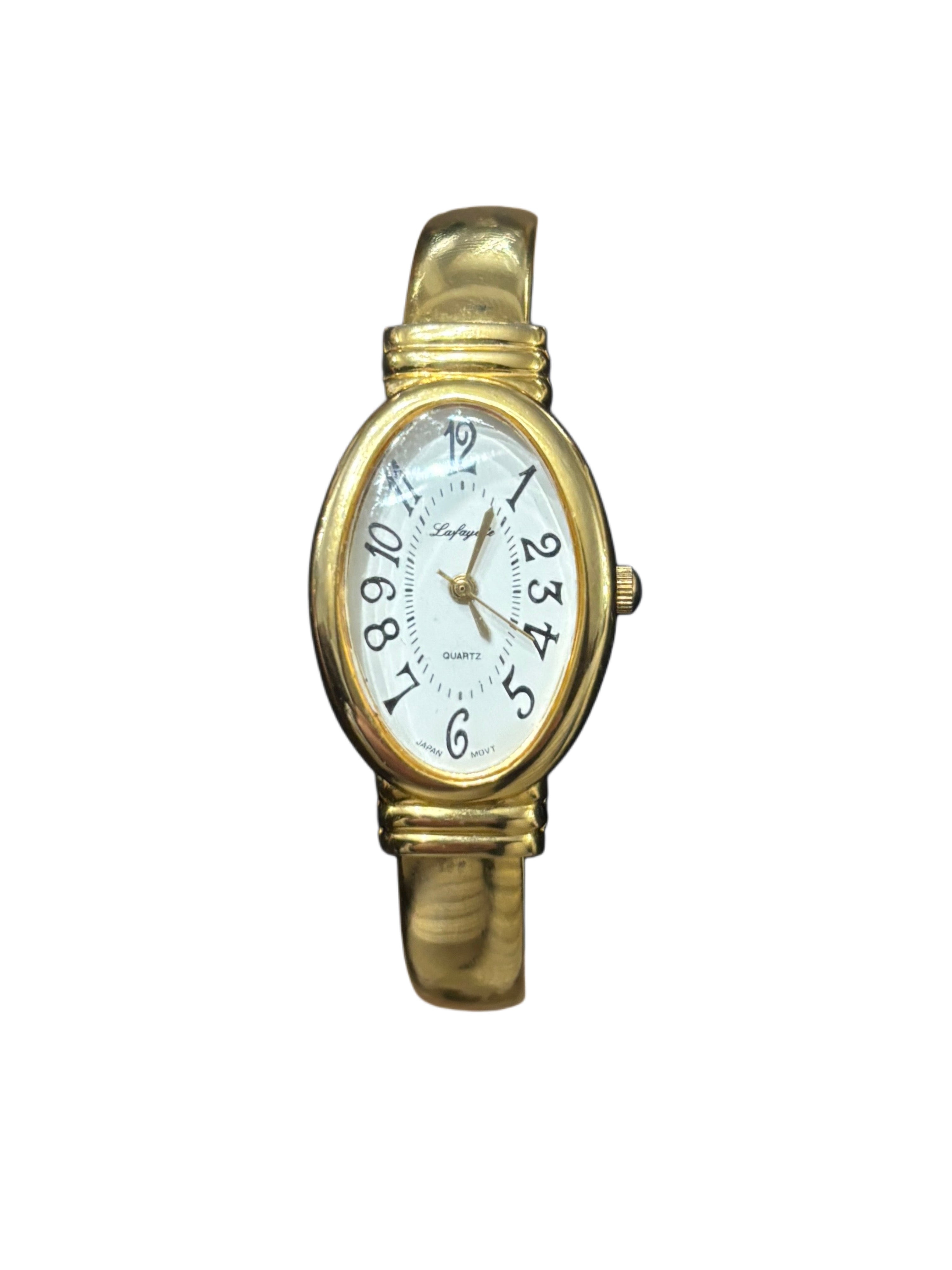 Classic Gold Cuff Watch – Holy Thrift
