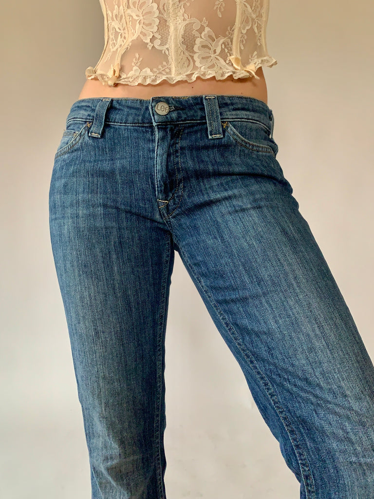 low rise jeans — Holy Thrift