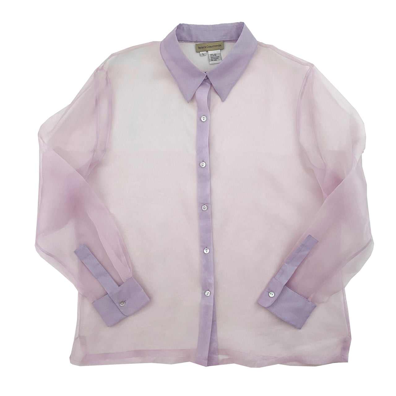 Lavender Silk Organza (L) – Holy Thrift