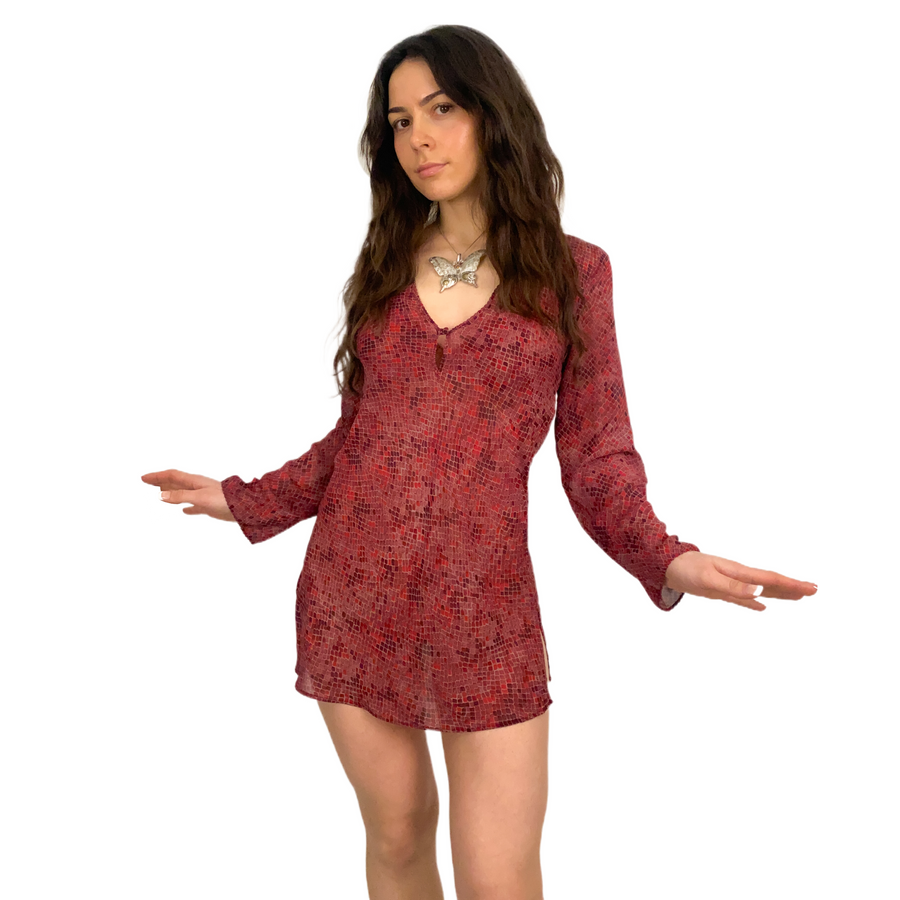 Cheeky Red Micro Mini (XS) — Holy Thrift