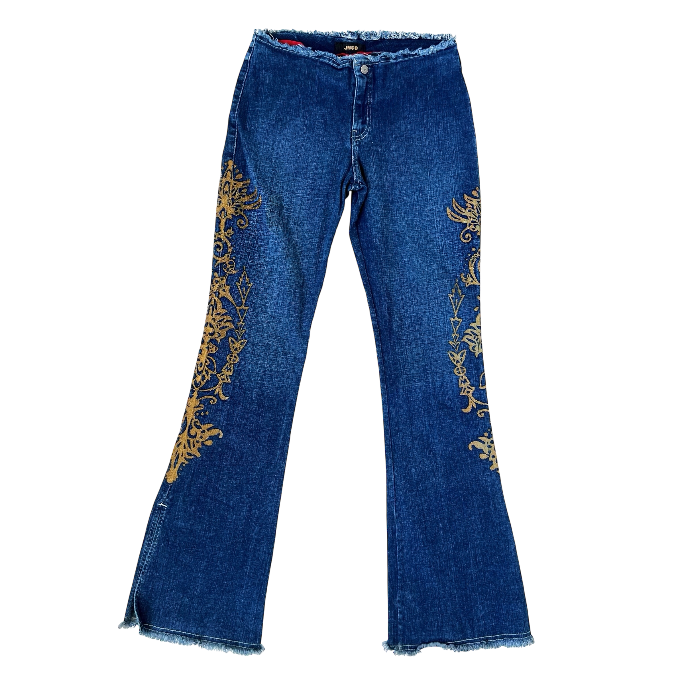 JNCO Embellished Flare Jeans (M) – Holy Thrift