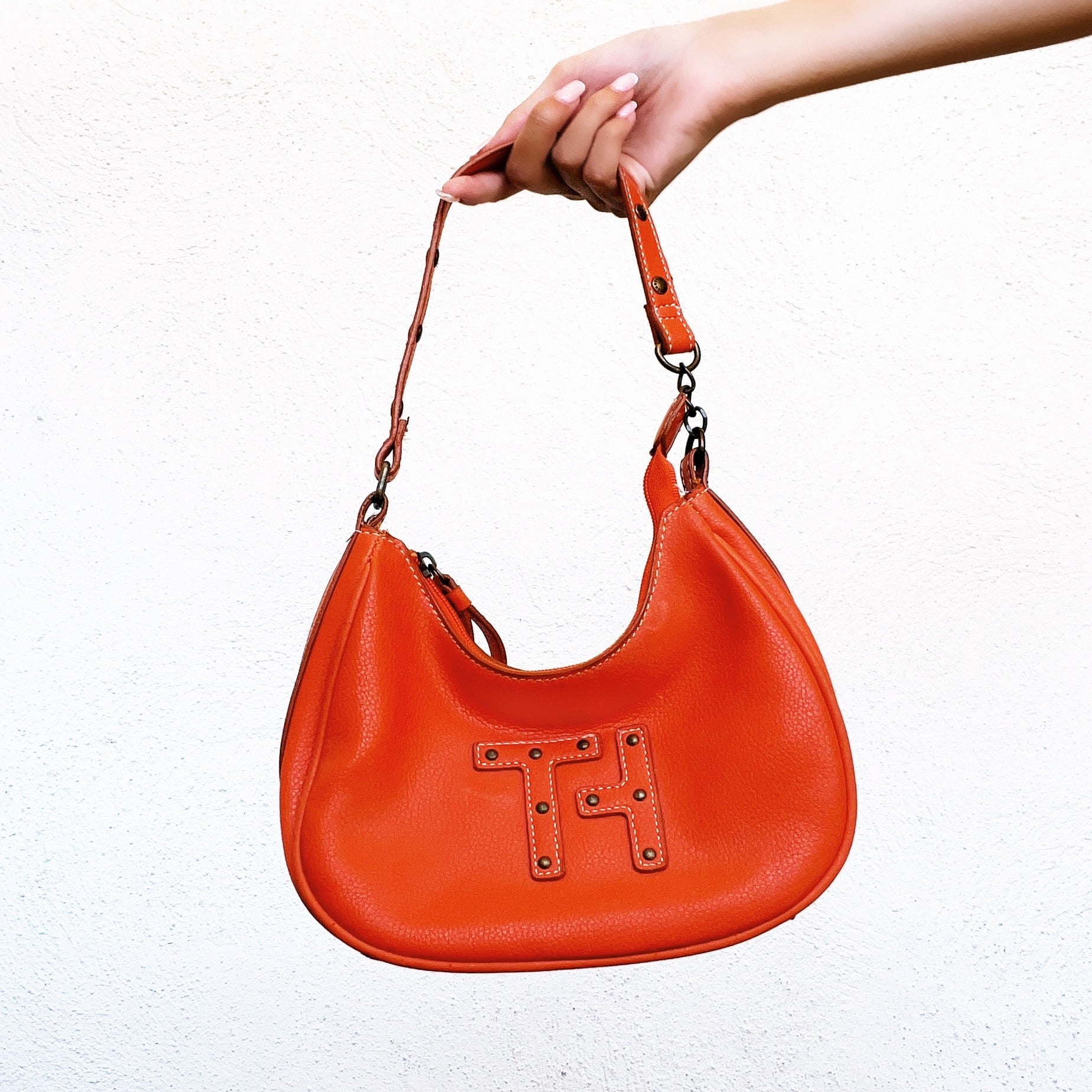 Orange Tommy Mini Purse – Holy Thrift