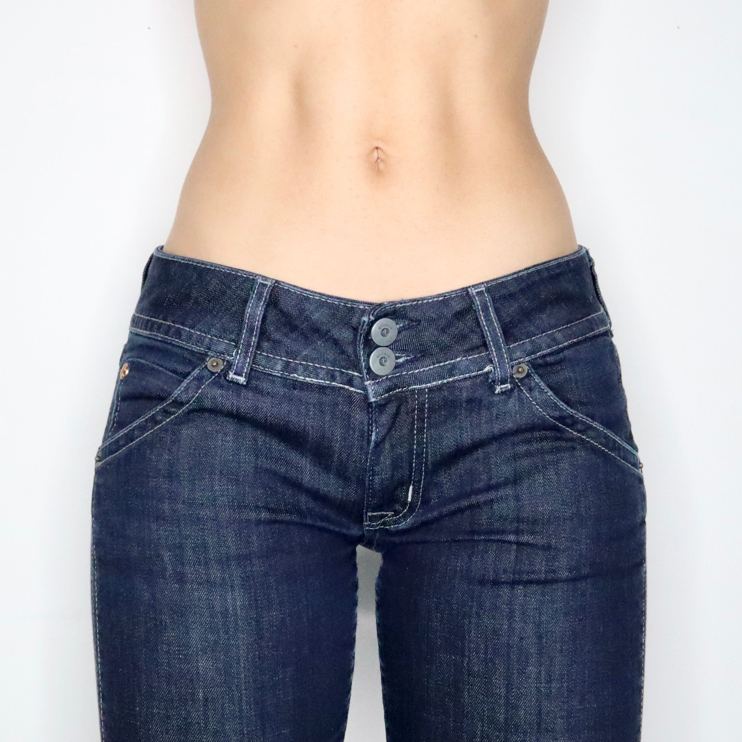 Low Rise Flare Jeans (Medium) – Holy Thrift
