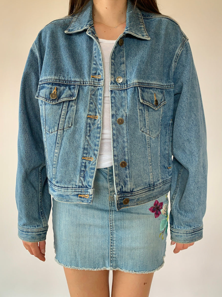 Vintage 1990s Denim Jacket — Holy Thrift