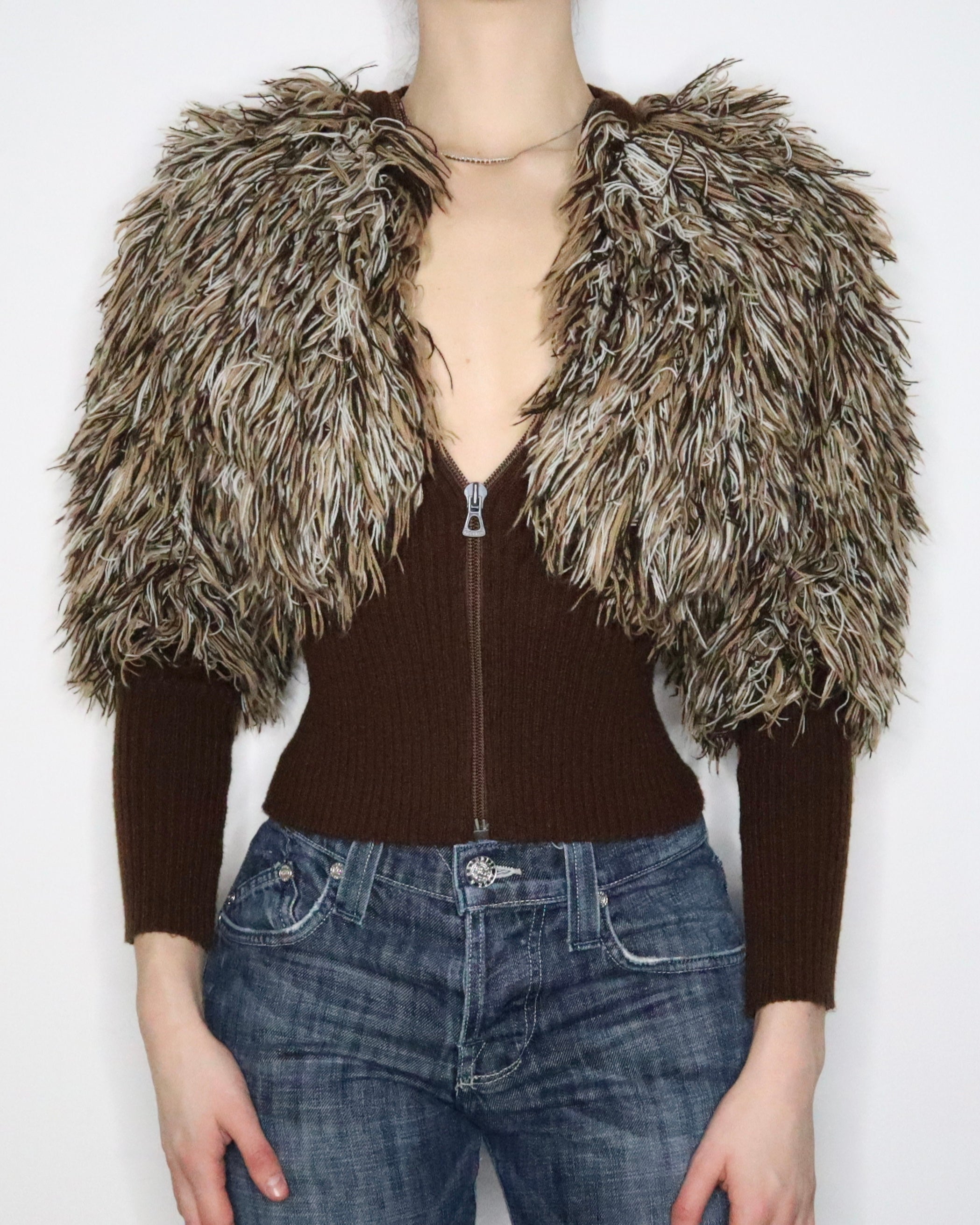 Rare 70s French Shag Jacket (XS-S) – Holy Thrift