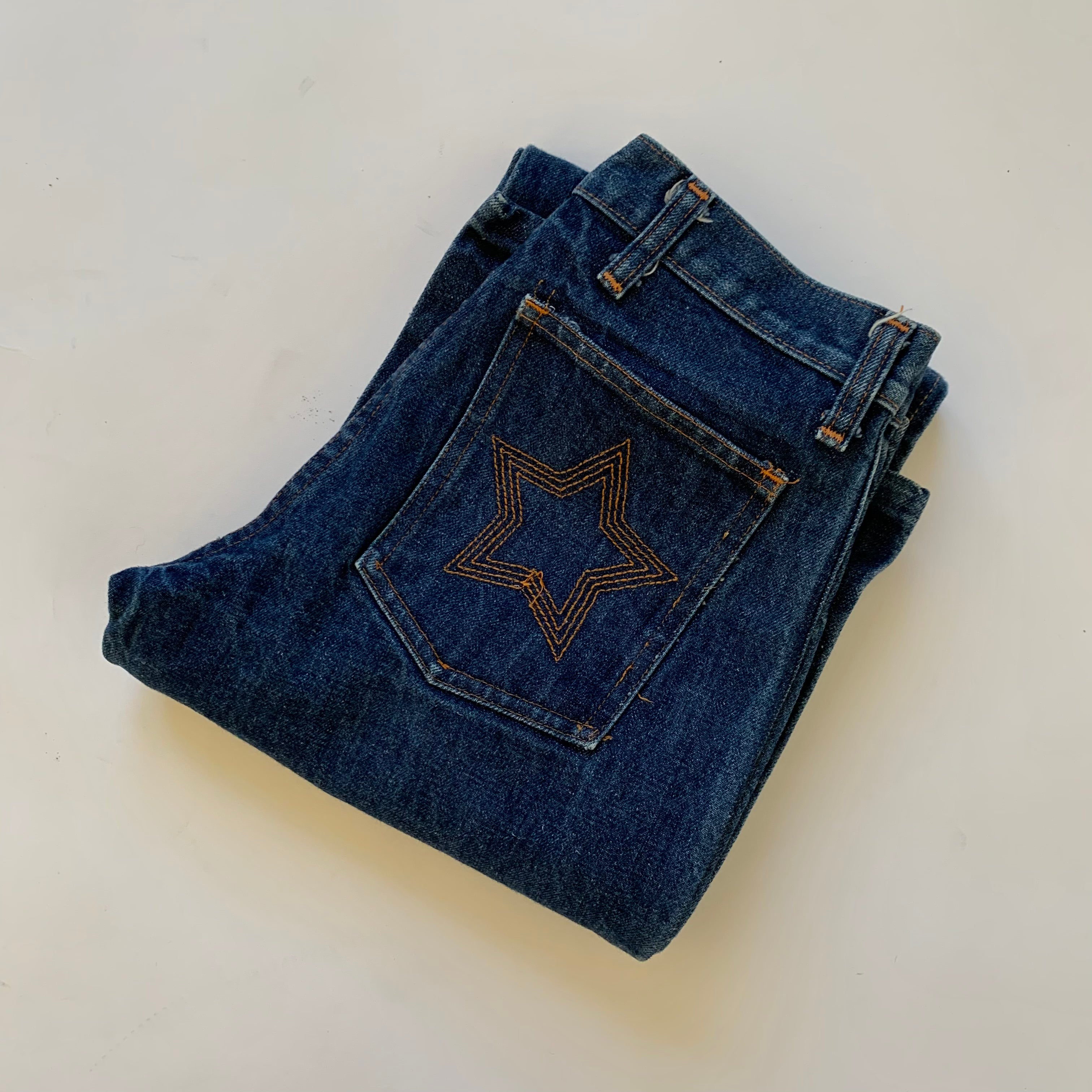 Vintage 1970s Star Jeans – Holy Thrift