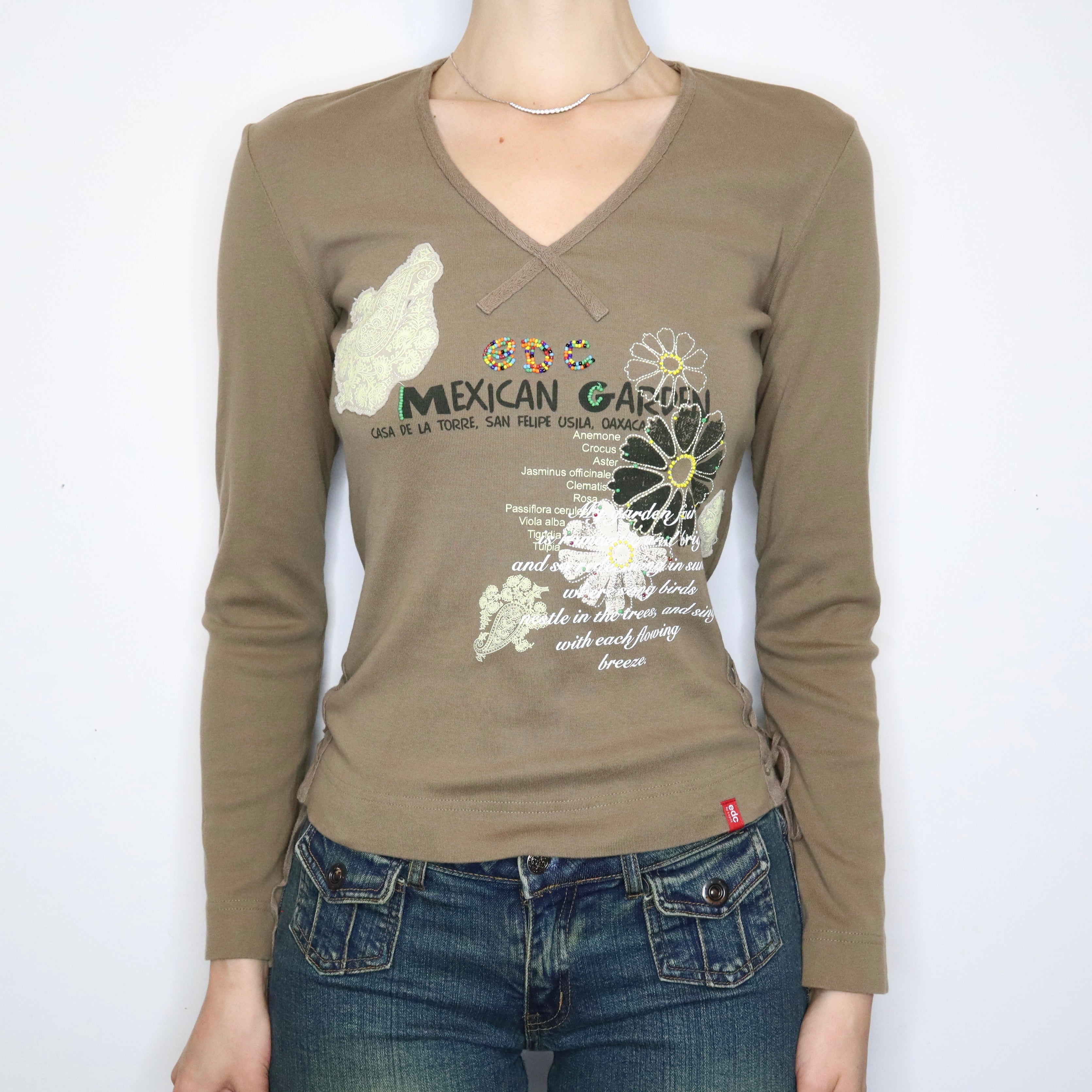Garden Poem Top (Medium) – Holy Thrift
