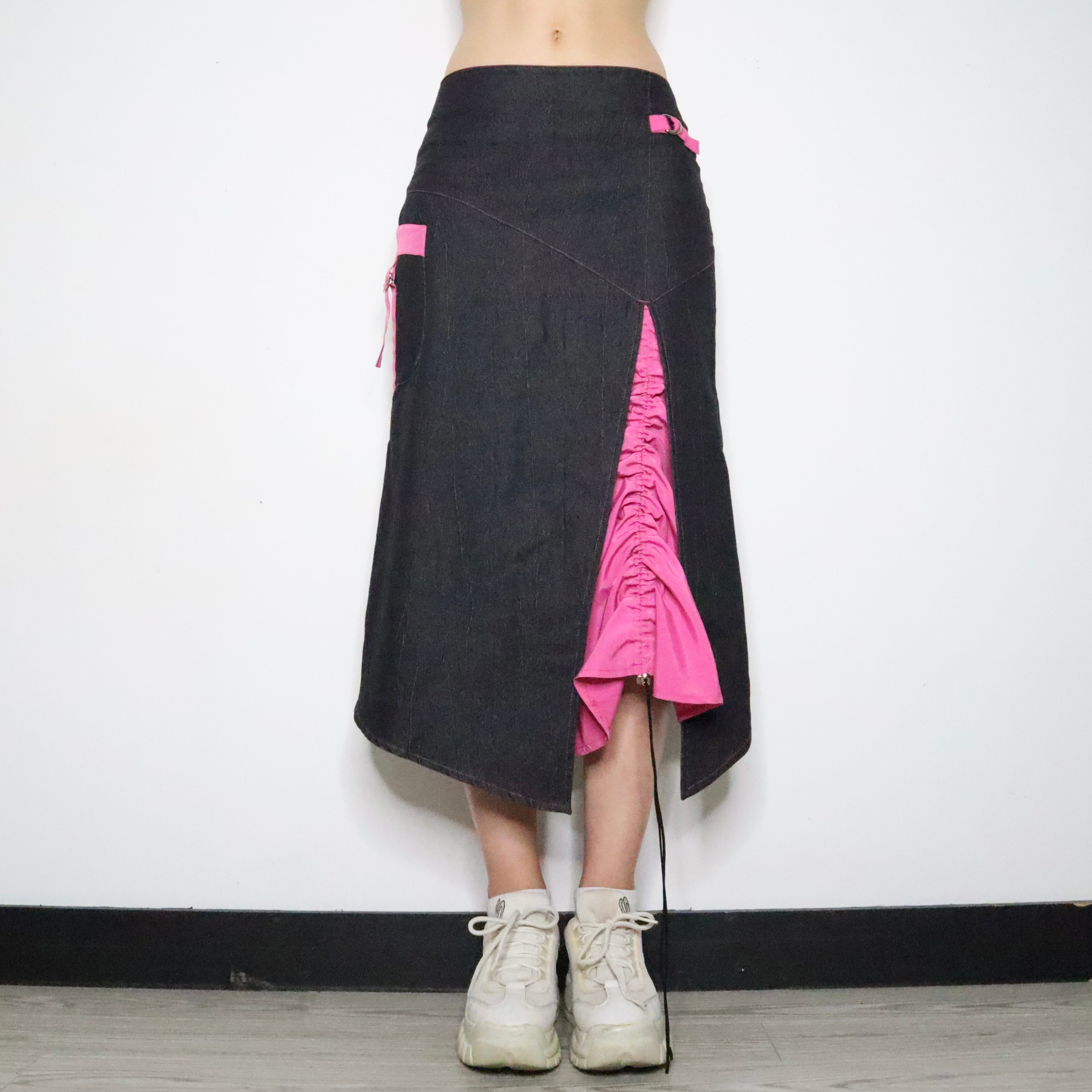 French Cargo Maxi Skirt (S-M) – Holy Thrift